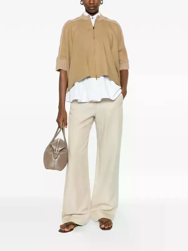 Max Mara Miresia Knitted Zip Cardigan