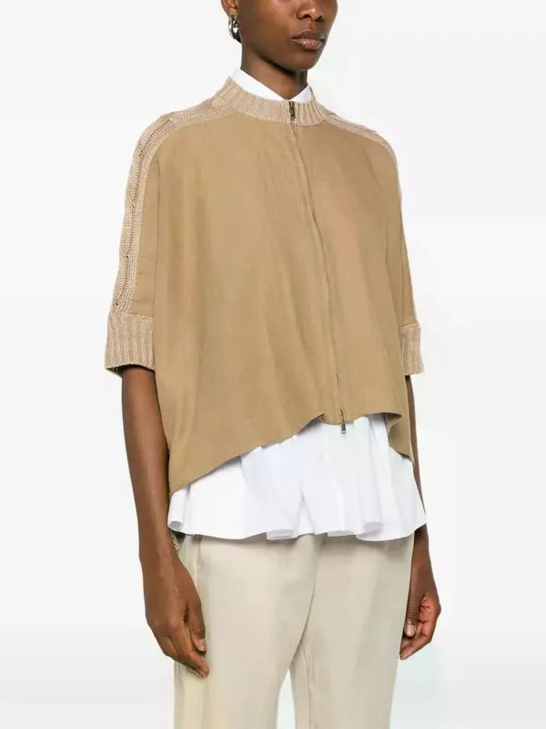 Max Mara Miresia Knitted Zip Cardigan