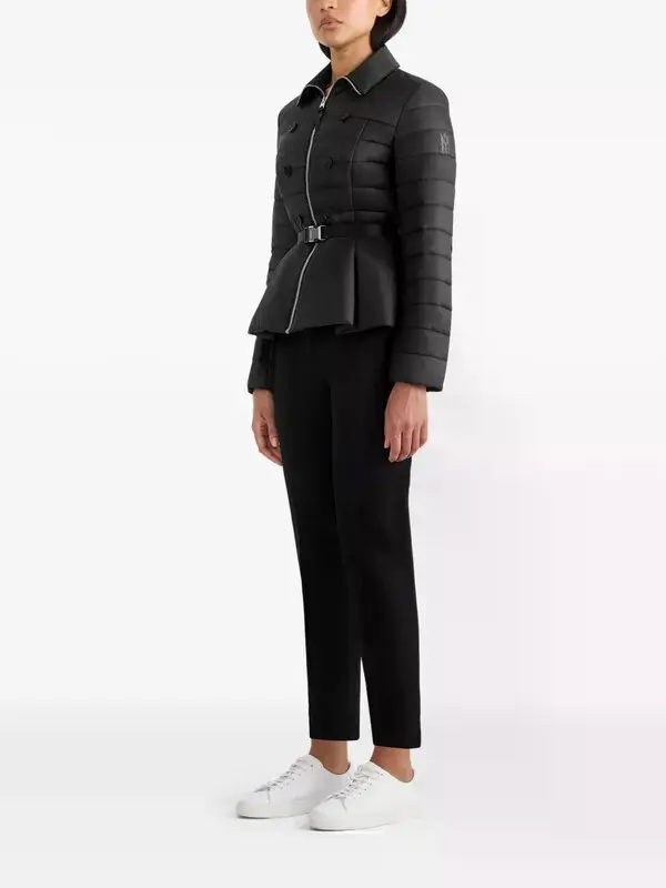 Mackage Serafina Quilted Belted Jacket - Black