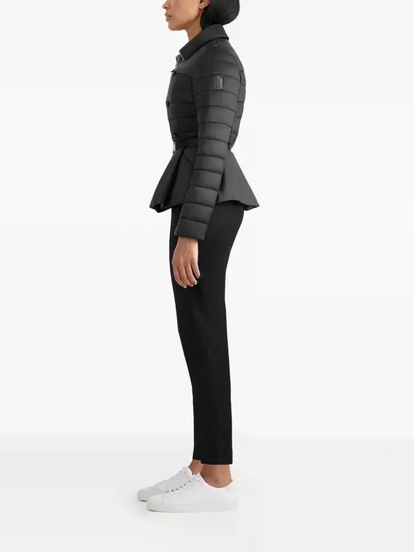 Mackage Serafina Quilted Belted Jacket - Black