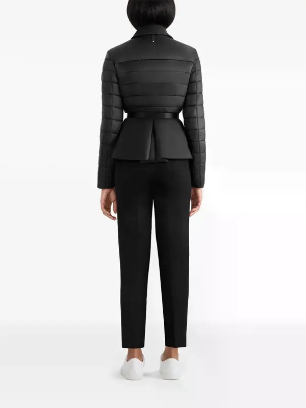 Mackage Serafina Quilted Belted Jacket - Black