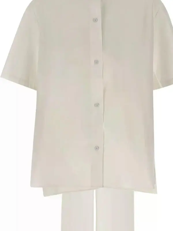 THE GARMENT Mandarin Collar Bands Shirt