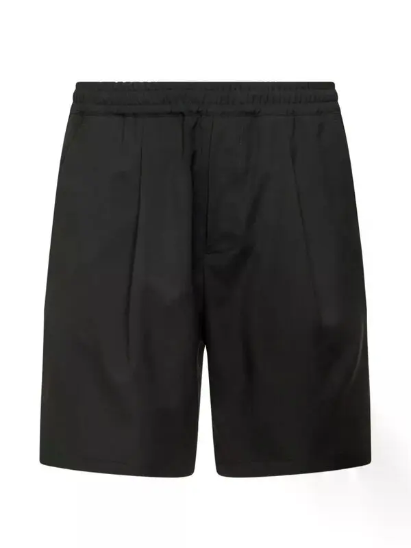 D4.0 Elasticated Drawstring Shorts - Black