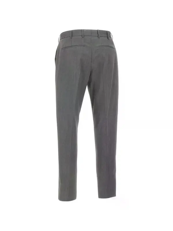 PT TORINO Pleated Trousers - Grey