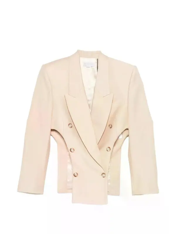 Stella McCartney Double-breasted Blazer - Neutrals