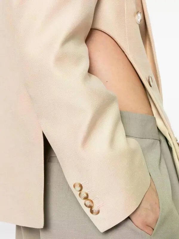 Stella McCartney Double-breasted Blazer - Neutrals
