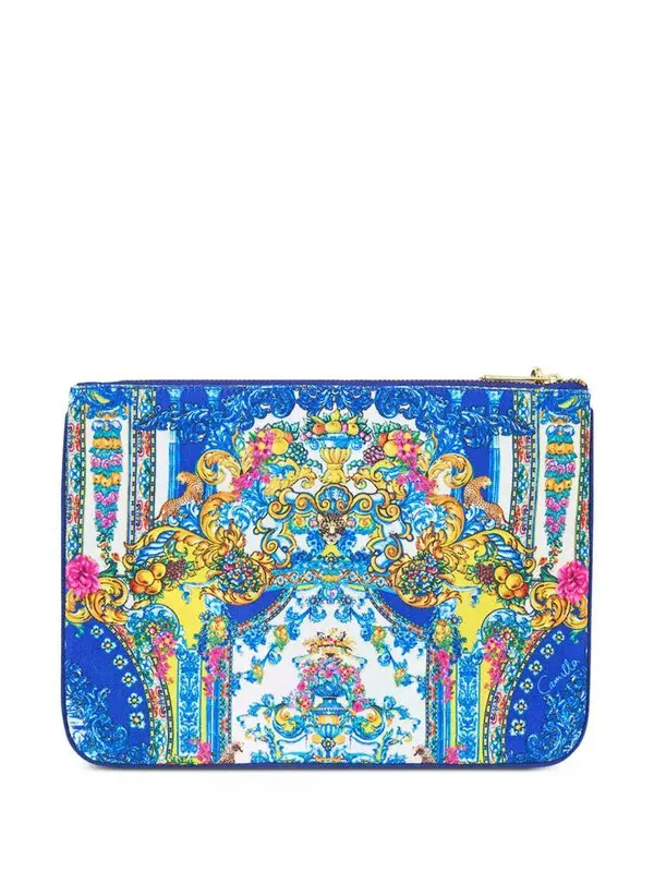 Camilla Floral-print Clutch