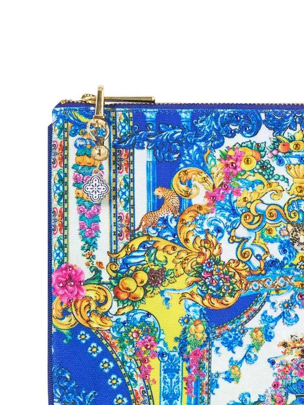 Camilla Floral-print Clutch