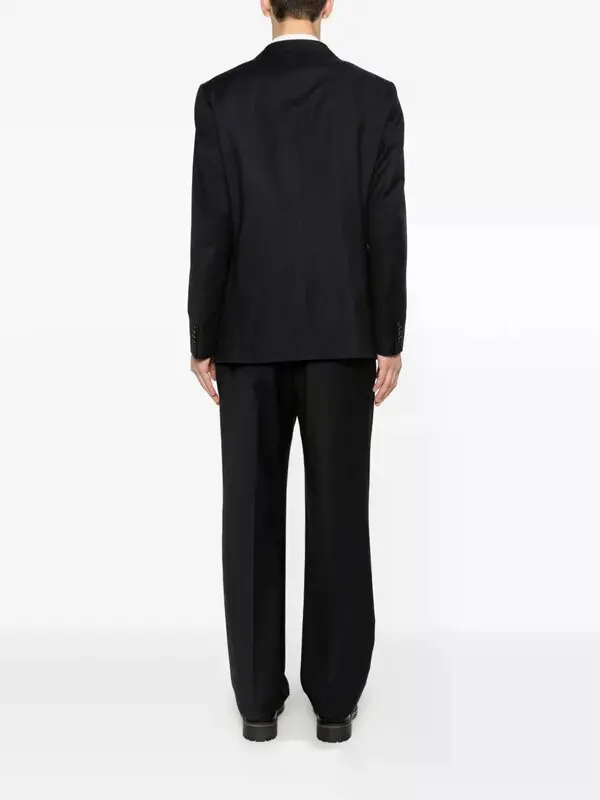 Caruso Buttoned Suit - Blue