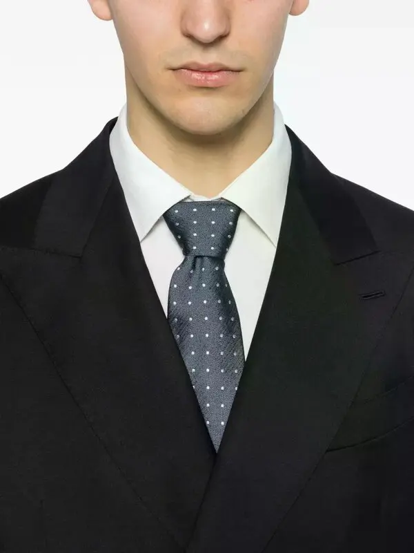 Caruso Buttoned Suit - Blue