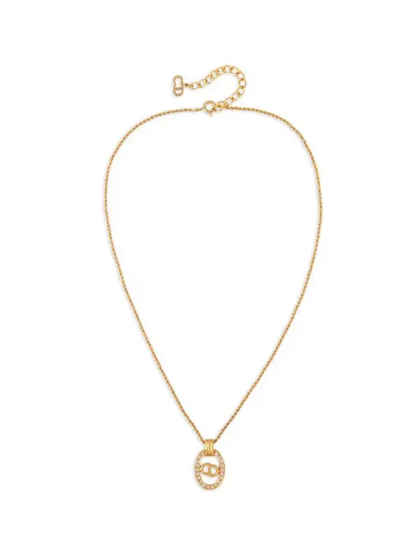 Dior 1980s Chain-link Necklace - Gold
