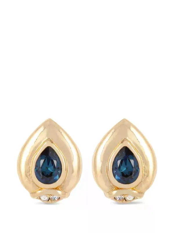 Dior Eardrop Earring Necklace Set