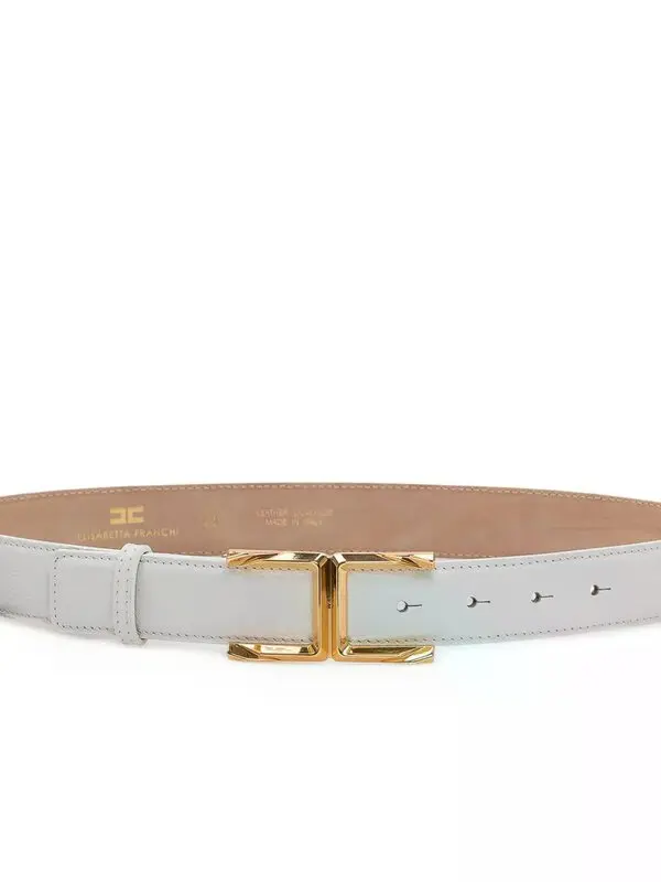 Elisabetta Franchi Logo Buckle Belt