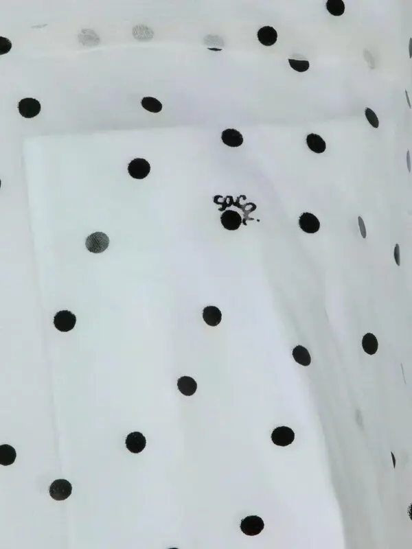 Sacai Polka Dot-pattern Blouse