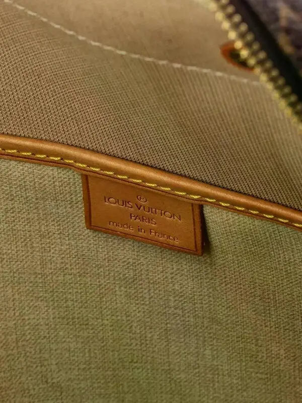 LOUIS VUITTON Excursion Handbag Monogram Canvas Satchel - Brown