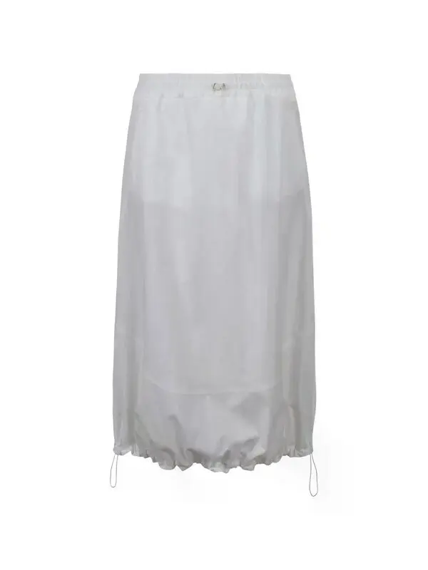 Herno Midi Skirt With Drawstring Hem