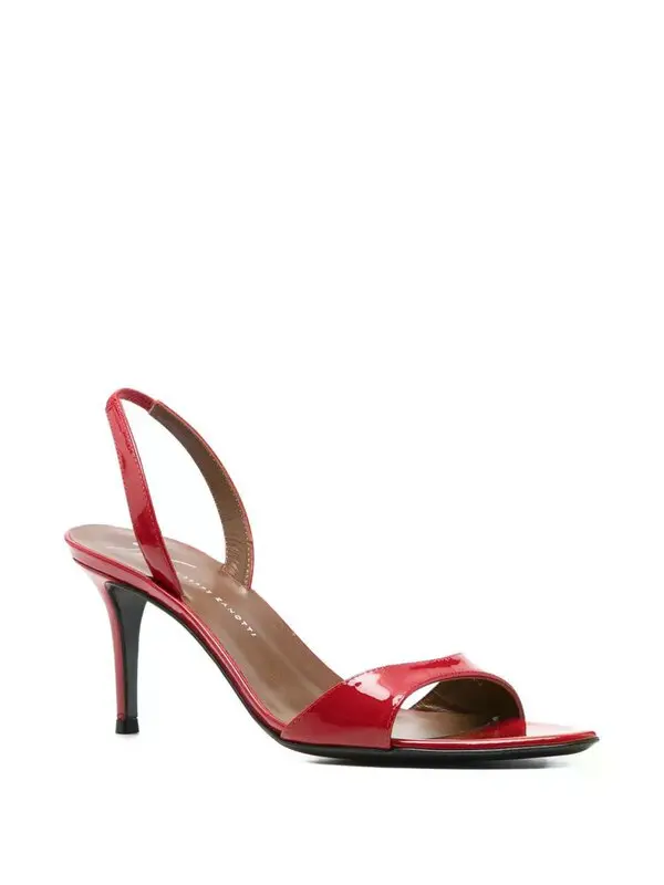 GIUSEPPE ZANOTTI Lilibeth Slingback Sandals - Red