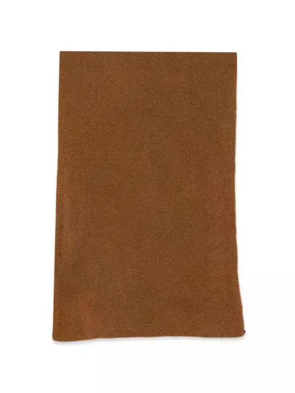 DELL'OGLIO Cashmere Scarf - Brown