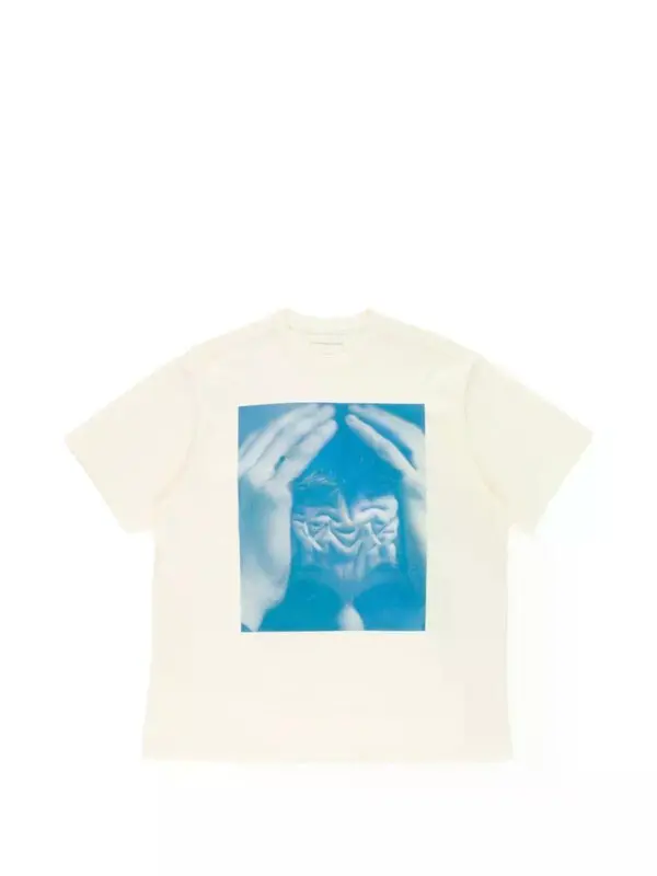 POP TRADING COMPANY Graphic-print T-shirt - Neutrals