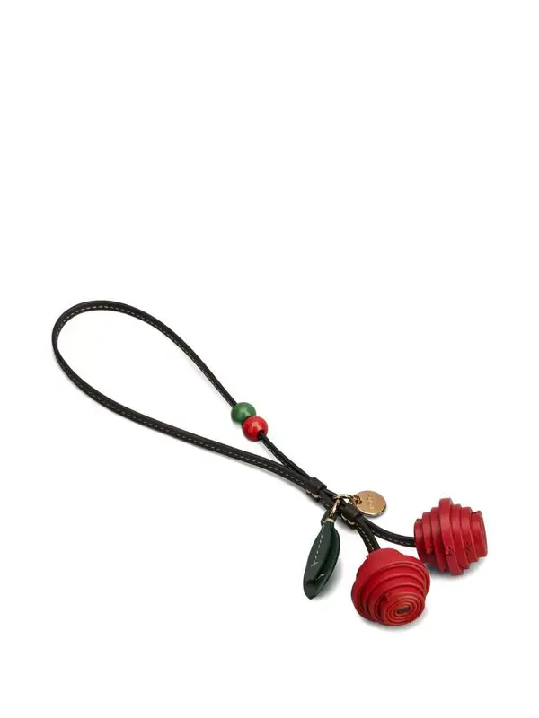 TOD'S Cherry-charm Keyring