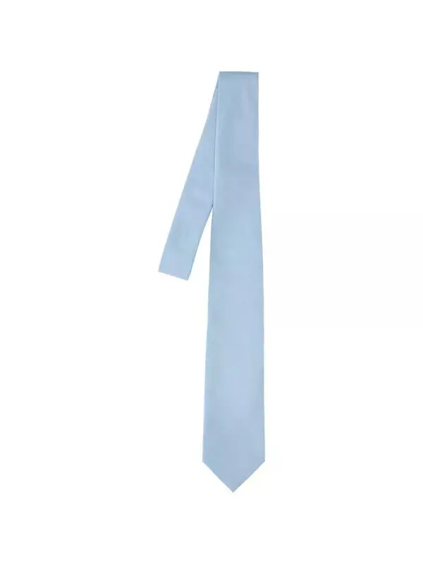 Auralee Cotton Neck Tie - Blue