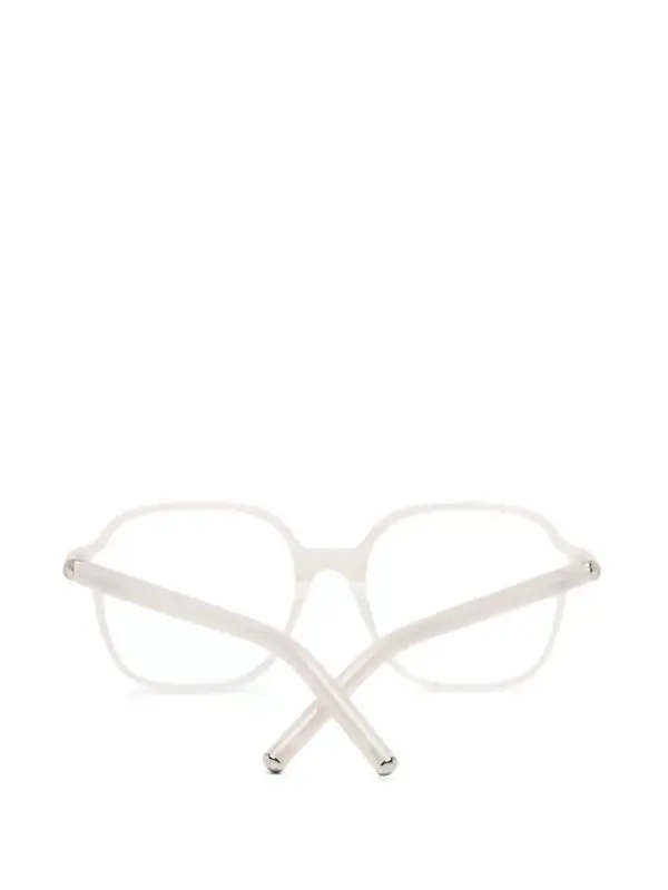 Jacquemus Geometric-frame Glasses - Pink