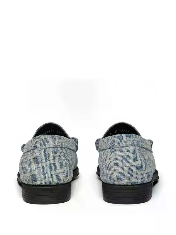 G.H.BASS Horsebit Denim Loafers
