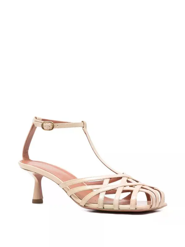 CASTAGNA Buckle-strap Heeled Sandals