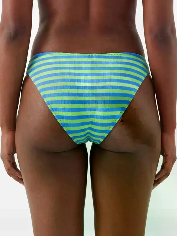 Polo Ralph Lauren Striped Bikini Bottoms - Blue