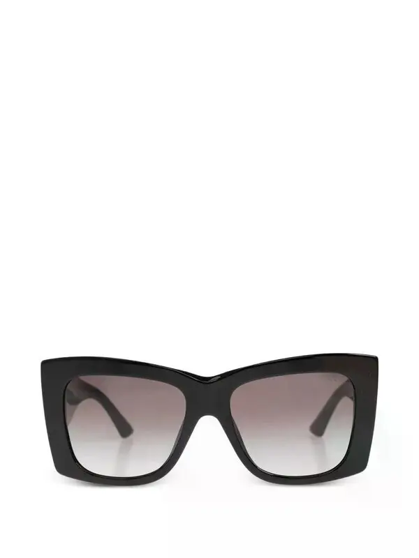 JIMMY CHOO Square Frame Sunglasses - Black