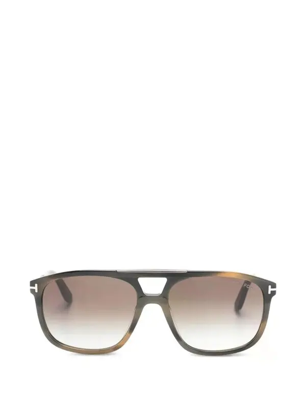 TOM FORD Brianna Pilot-frame Sunglasses - Brown