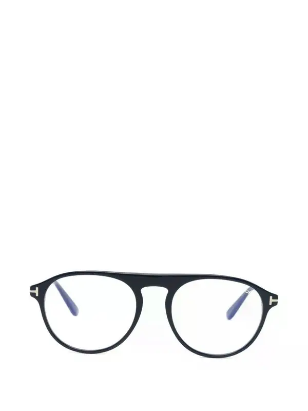 TOM FORD Round-frame Glasses - Blue