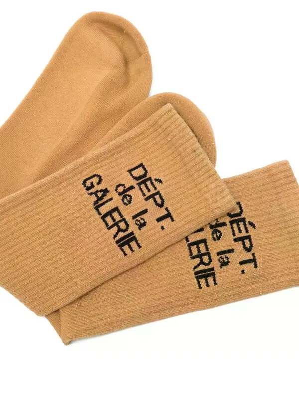 GALLERY DEPT. Ribbed Socks - Neutrals