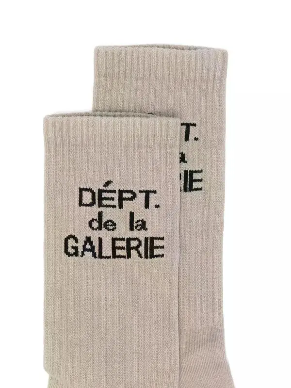 GALLERY DEPT. Ribbed Socks - Grey