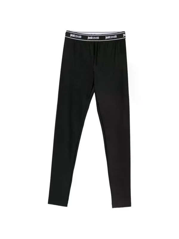 Just Cavalli Logo-waistband Leggings