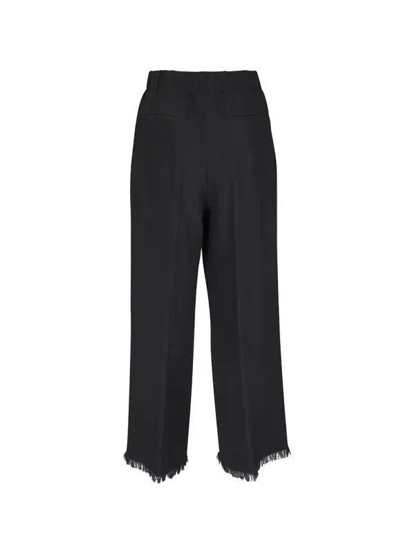 Antonelli Firenze Fringed Hem Trousers
