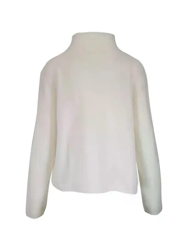 LISA YANG Funnel Neck Cropped Sweater