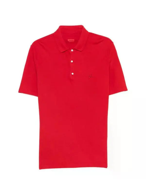 Isaia Embroidered-detail Polo Shirt