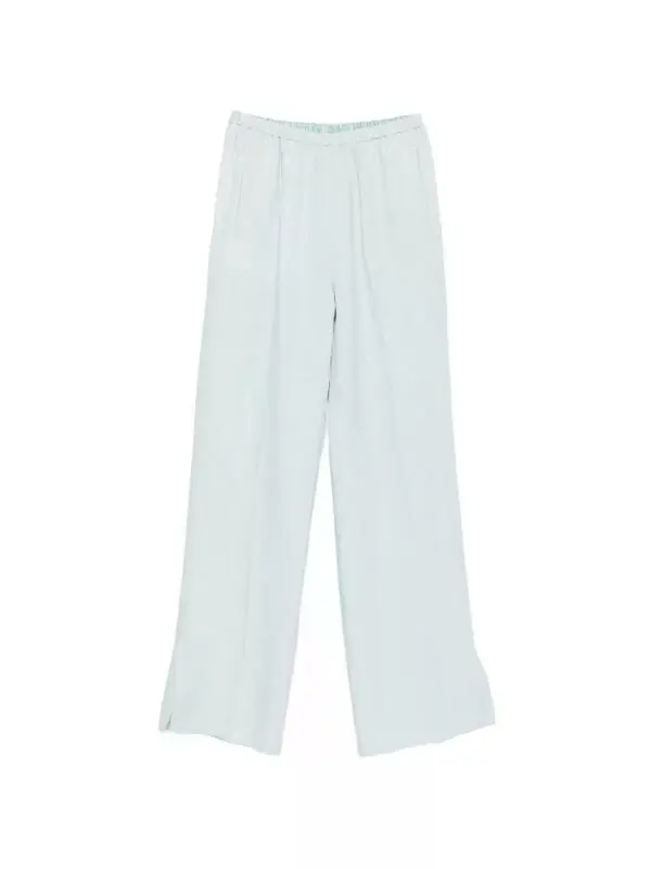FORTE_FORTE Elasticated-waist Trousers - Blue