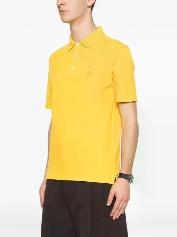 Isaia Embroidered-detail Polo Shirt