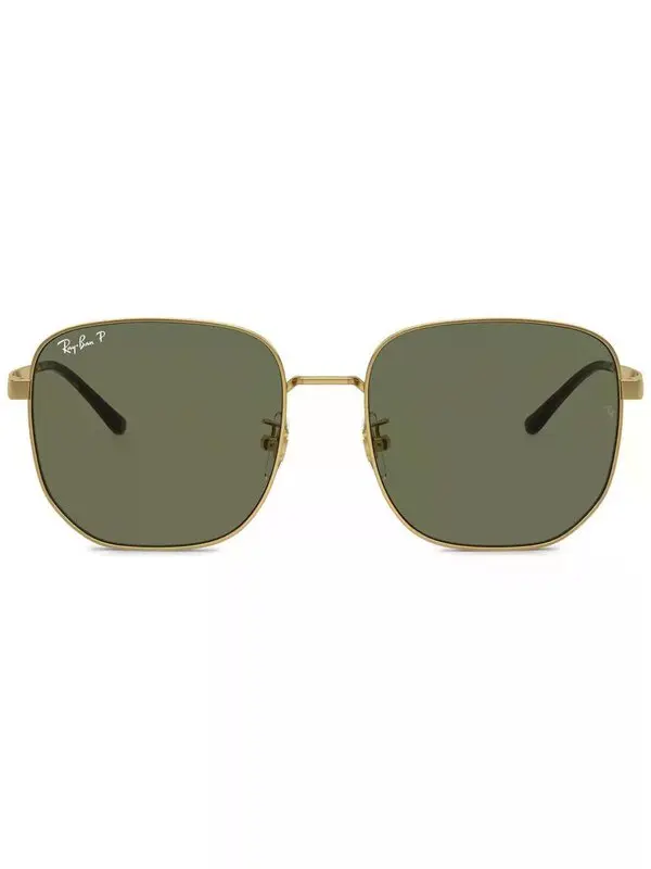 Ray-ban Logo-engraved Sunglasses - Gold