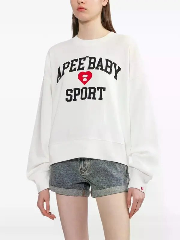APEE™ BY *A BATHING APE® Logo-embroidered Sweatshirt