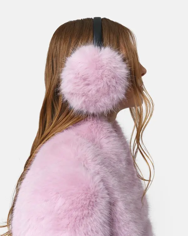 Apparis Esme Earmuffs - Pink Lace