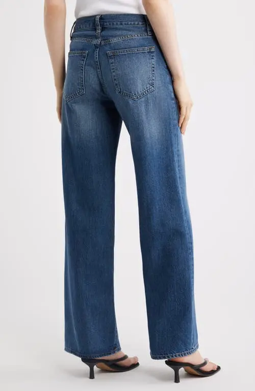 FRAME The Off Duty Stroll Wide Leg Jeans - Garda