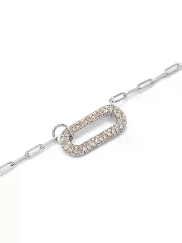 Shay 18k White Gold Diamond Pendant Necklace - Silver
