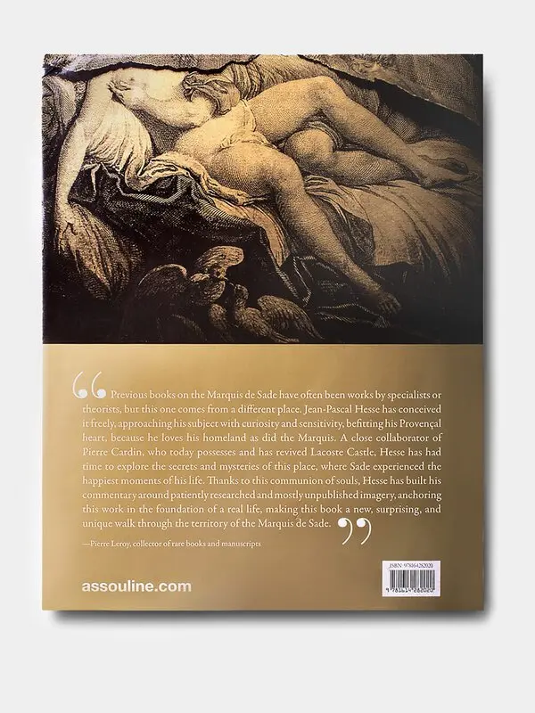 Assouline Donatien Alphonse François De Sade Book By - Multicolour
