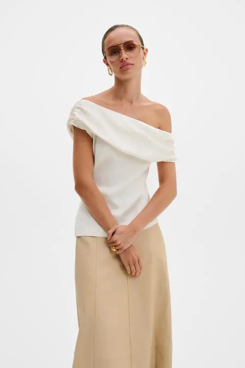 MALINA Seleah Draped Top
