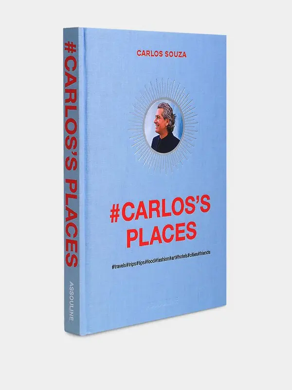 Assouline Carlos's Places Book - Blue