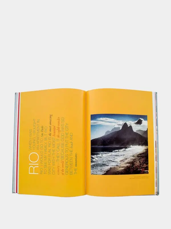 Assouline Carlos's Places Book - Blue