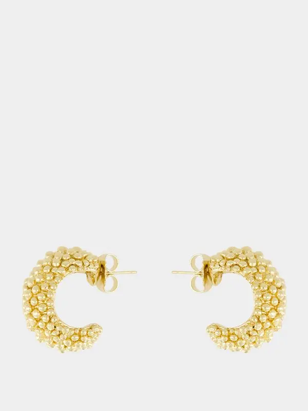 PAOLA SIGHINOLFI Simone 18k-plated Hoop Earrings